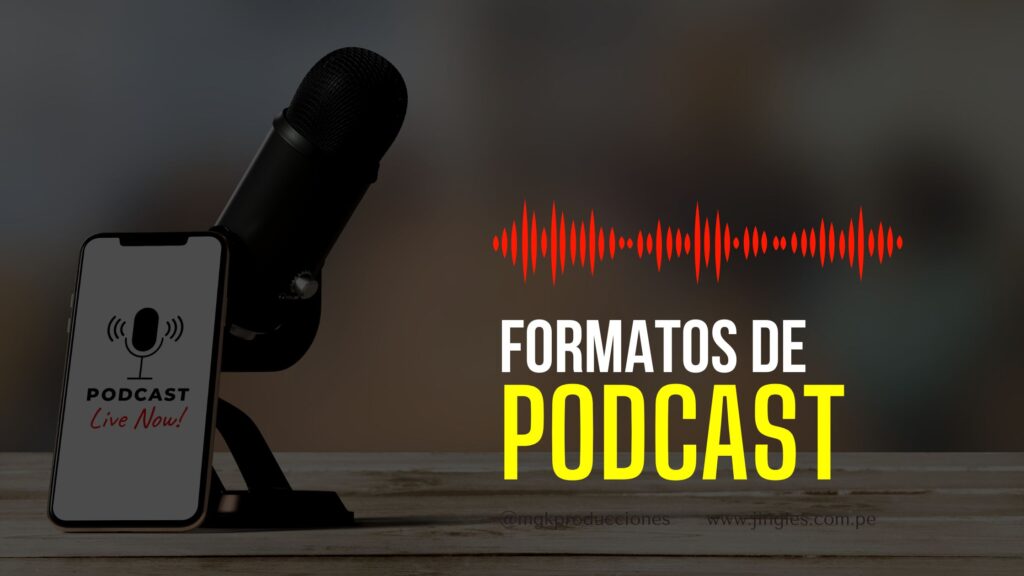 Historia y Formatos de Podcast | Jingles Perú